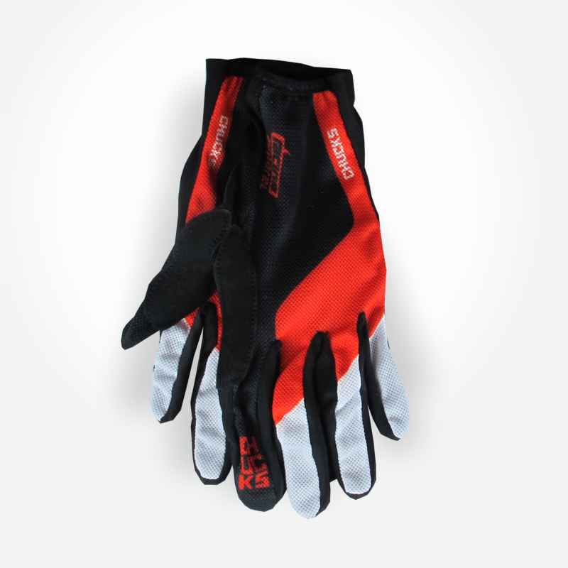 CHUCKSGRIPS ROJO/BLANCO GLOVE | CHUCKSGRIPS MX
