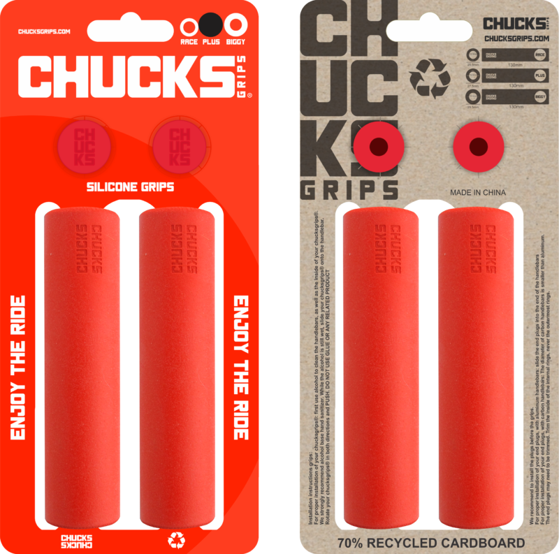 CHUCKSGRIPS RED PLUS | CHUCKSGRIPS MX